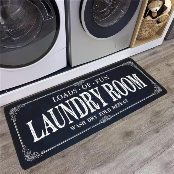 Bath | Laundry Room Rug Runner Non Slip Laundry Mats Mudroom Runner ...